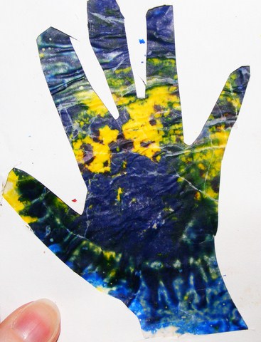 Owl & Toadstool: Crayon Melt Trefoil Sun Catcher